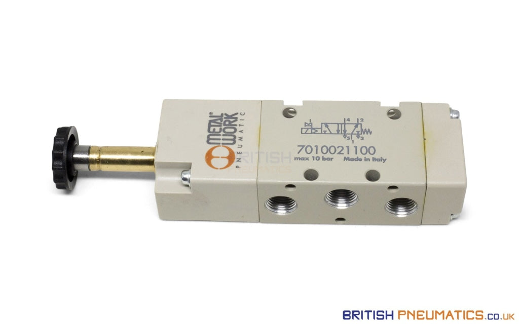 Metal Work SOV 25 SOS OO Solenoid Valve (7010021100) 1/8" 5/2 – British ...